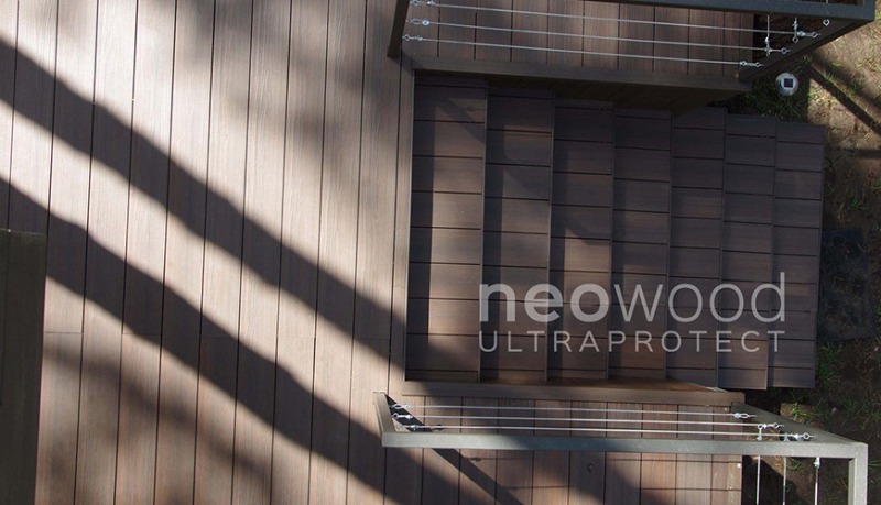 Lame de terrasse composite GAMME EXCELLENCE de chez NEOWOOD - Terrasses ...